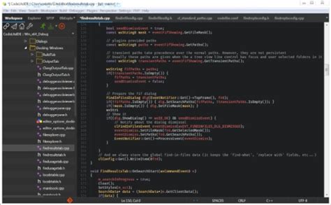 Codelite Ide Text And Code Editor