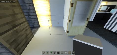 Bedrock Invisible Block Glitch Using A Furniture Mod And Some