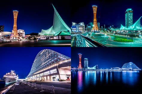 神戸旅行 その4 ベイエリア（メリケンパーク・ハーバーランド）の夕景・夜景 Kosublog