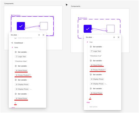 Setting Prices Using A Conditional Logic Checkbox Figma Forum