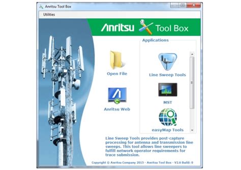 Anritsu Software Tool Box