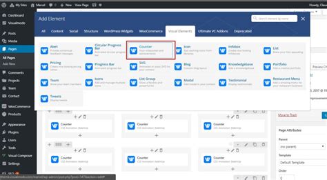 Wordpress Counter Element Usage Guide Visualmodo Guides