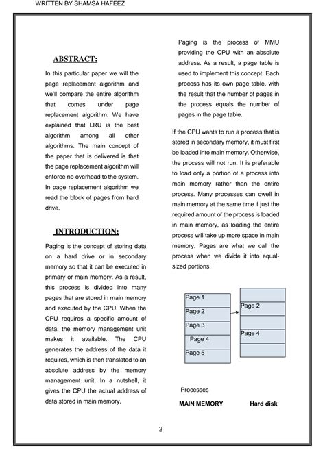 Solution Different Page Replacement Techniques In Operating Systems