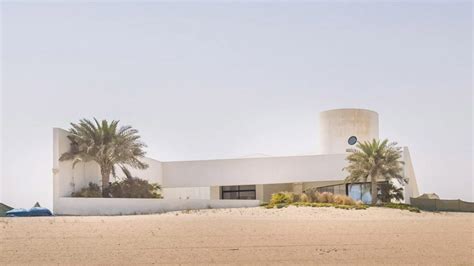 Taepaap Raises Lighthouse Above White Fortress House In Kuwait