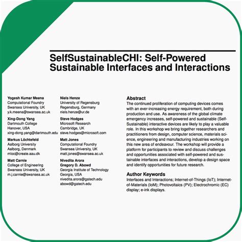 Publications Vak Sustainable Computing Lab