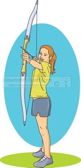 Combat Sports Girl Bow Arrow Archery