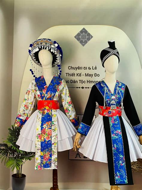 Hmong Dress For Women Vintage Ethnic Dress Hmong Hill Tribe Handmade