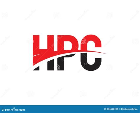 Hpc Letter Initial Logo Design Vector Illustration Stock Vector