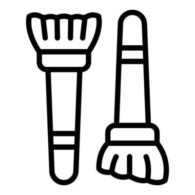 Brush Outline Vector Art Icons And Graphics For Free Download