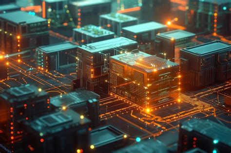 Premium Photo Optimized Supply Chain Distribution Network