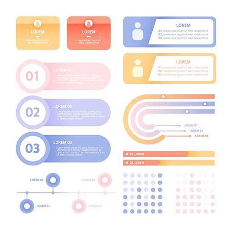 비즈니스 엘리먼트 디자인 세트 유토이미지 상세페이지 베이직샵 일러스트 22803898