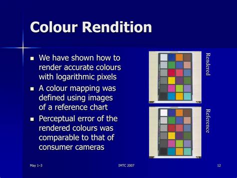 Ppt Temperature Dependence Of Fpn In Logarithmic Cmos Image Sensors