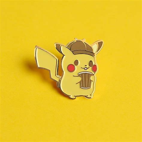 Playful Pikachu Enamel Pin