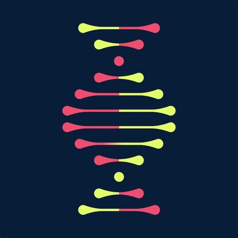 Premium Vector Dna Molecule Icon Isolated Vector Genetic Code