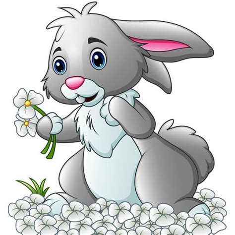 ۲۰ عکس خرگوش کارتونی با‌مزه برای پروفایل و مدل نقاشی ستاره