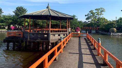 九華公園 水城桑名城跡につくられた公園 ランシス三重のランニングウォーキングコースサイト