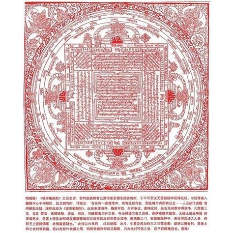 緣結結緣豎版城市解脫輪佛教咒輪佛經咒語觀修圖掛畫擺臺相紙塑封畫像 蝦皮購物