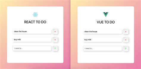 I Created The Exact Same App In React And Vue Here Are The Differences 2020 Edition By