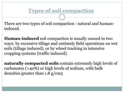 Soil Compaction Types Its Effects And Importance Of Soil Porosity PPT