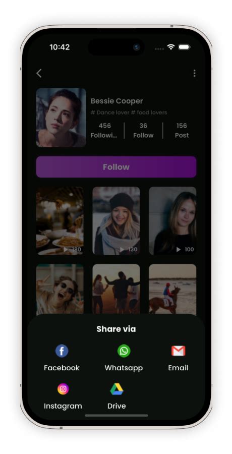 tiktok clone app template in flutter video creating and sharing app short video app vrock by