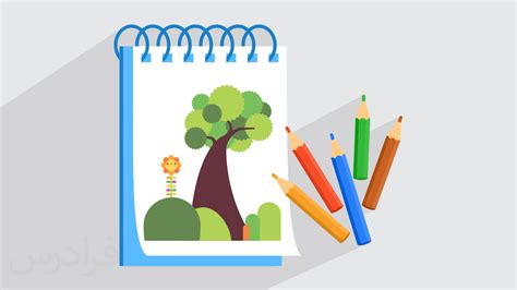 آموزش نقاشی فانتزی با مداد رنگی رایگان گواهینامه دو زبانه فرادرس