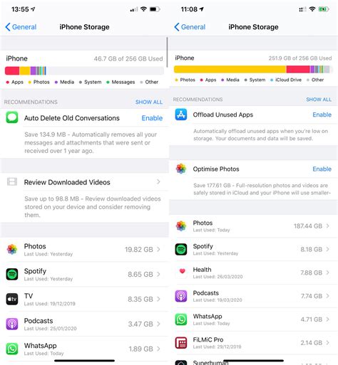 Iphone Storage System Data High At Hunter Hunter Blog