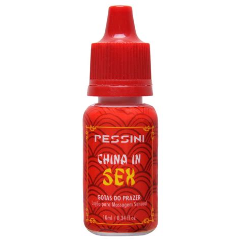 China In Sex Gotas Excitantes 10ml Pessini Gall
