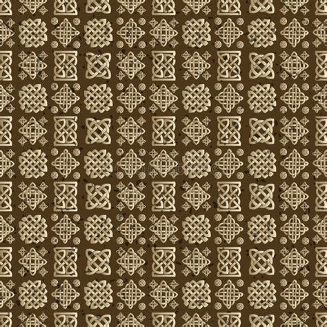 Celtic Knot Seamless Pattern Stock Vector Illustration Of Abstract