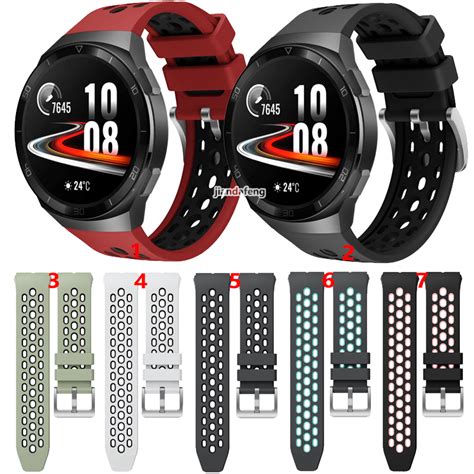 Huawei Watch Gt E Strap Sport Silicone Strap Original Band For Huawei Watch Gt E Shopee Malaysia
