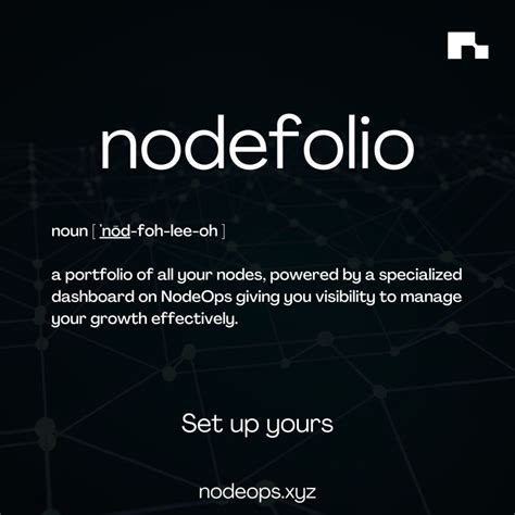 Nodeops On Linkedin Nodeops Nodefolio Nodeopslife