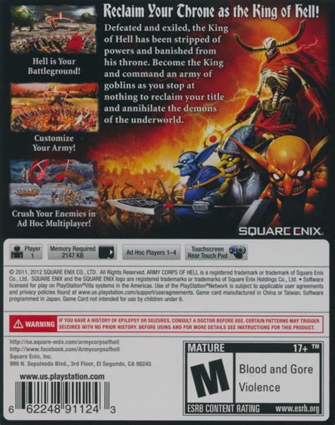 Army Corps Of Hell Images Launchbox Games Database