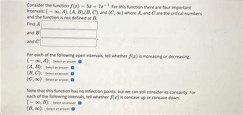 solved consider the function f x 5x 7x 1 ﻿for this