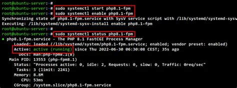 how to install ligd with mariadb and php fpm on ubuntu 22 04