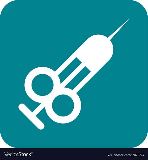 Injection Royalty Free Vector Image Vectorstock