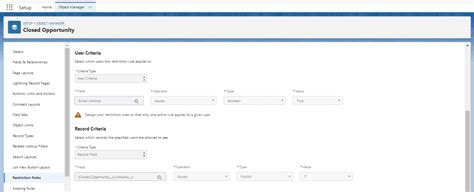 Manage Restriction Rules In Salesforce Xappex
