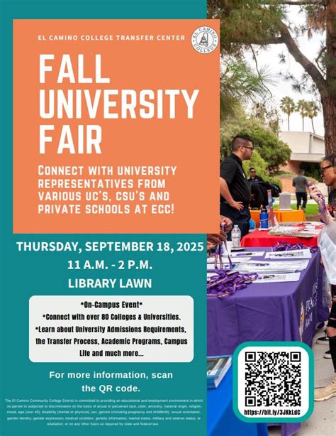 University Fairs El Camino College Torrance Ca