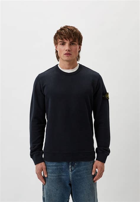 Свитшот Stone Island, цвет: синий, RTLADL290701 — купить в интернет ...