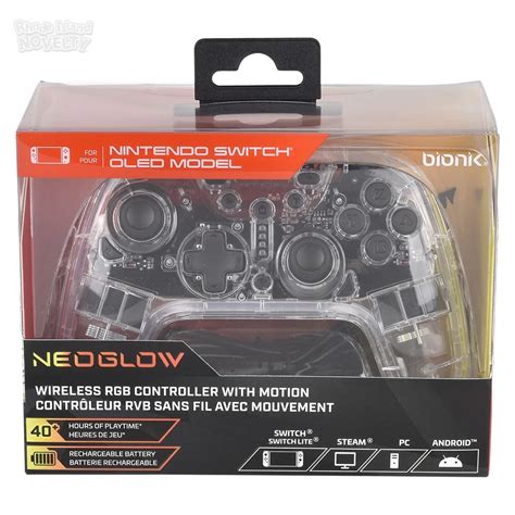 Nintendo Switch Neoglow Wireless Rgb Controller