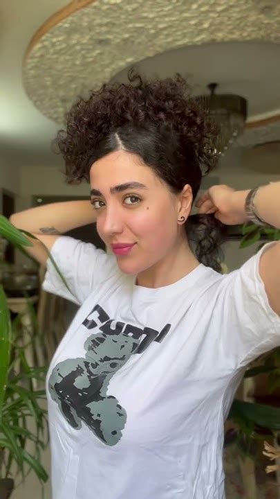 قشنگترین استایل موی فر😵 ️ Curlyhair Hairstyle Hairstyles Hair