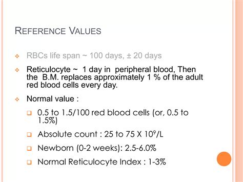 Reticulocyte Count Pptx
