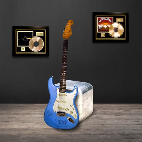 Sex Pistols Band Autographed Guitar Rare T Touch Of Modern