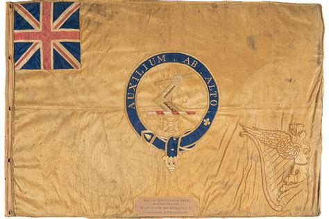 £120000 Flag From Sledge Of British Polar Explorer At Risk Of Leaving