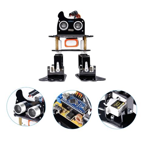Sunfounder Nano Diy 4 Dof Robot Kit Sloth Learning Kit Robot Pi Shop