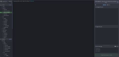 Git Why Gitkraken Does Not Display Any Logs In Big Repos Stack Overflow
