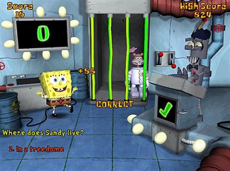Spongebob Robot Game Spongebob Robot Game
