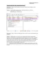 Understanding ICMP Packets Study Resource Course Hero