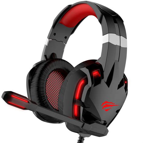 Игровые наушники с микрофоном Havit Hv H2001u Usb Black Red купить в интернет магазине Rozetka