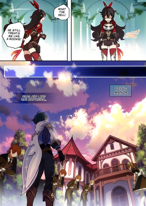 Question About Diluc His Father Crepus And Kaeya Manga R Genshin Impact