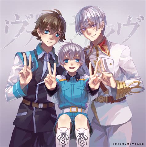Kakumeiki Valvrave Haruto And Saki