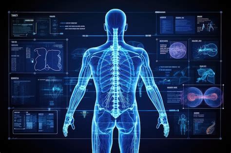 Premium Ai Image Person On A Computer Screen Displaying Realtime Data